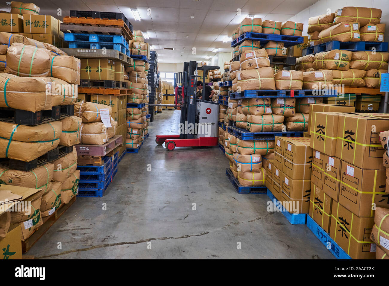 Japan, Honshu, Shizuoka, tea factory Stock Photo - Alamy