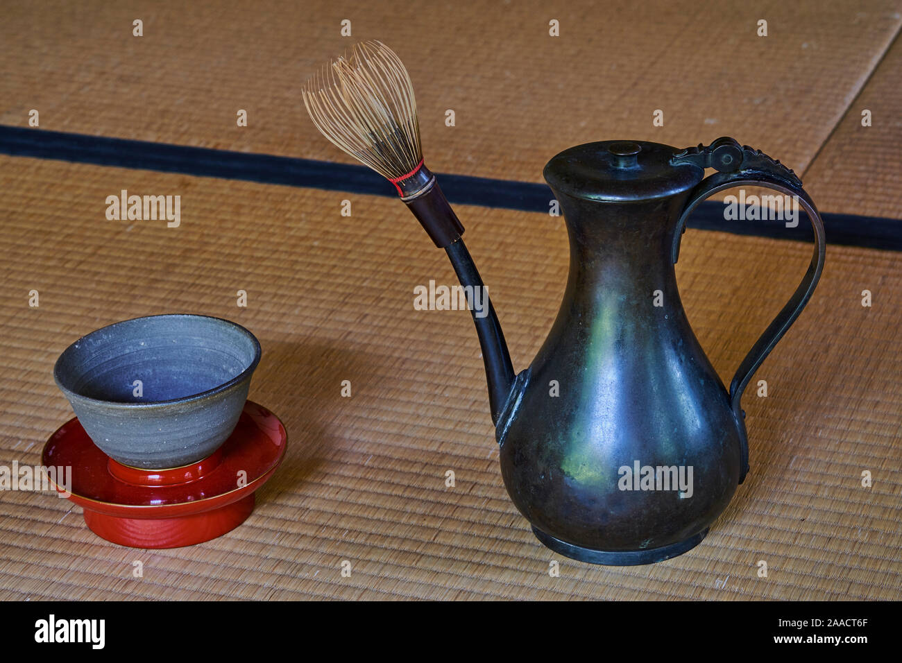 Japan, Honshu island, Kansai region, Kyoto, tea ceremony Stock Photo ...