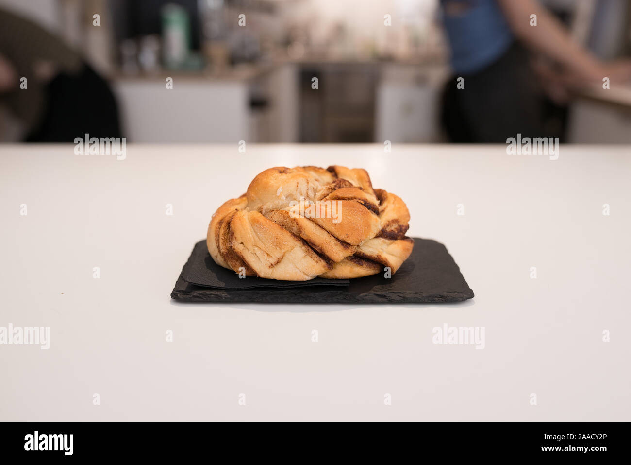 Pastry in coffee shop Stock Photo - Alamy