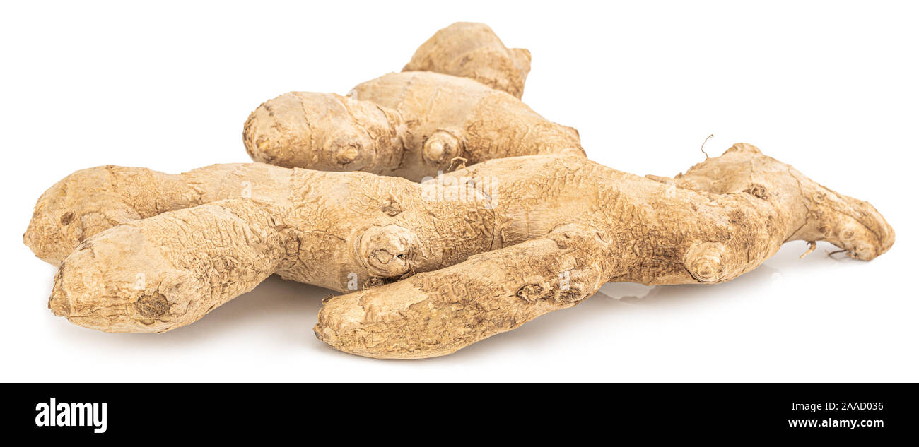 Ginger Isolated on white background Clipping Path Stock Photo - Alamy