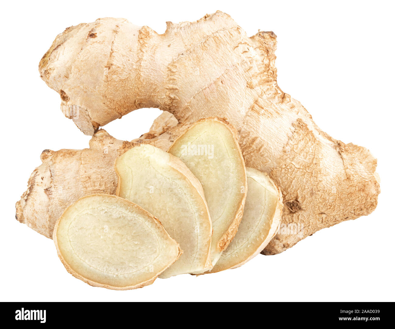 Ginger Isolated on white background Clipping Path Stock Photo - Alamy