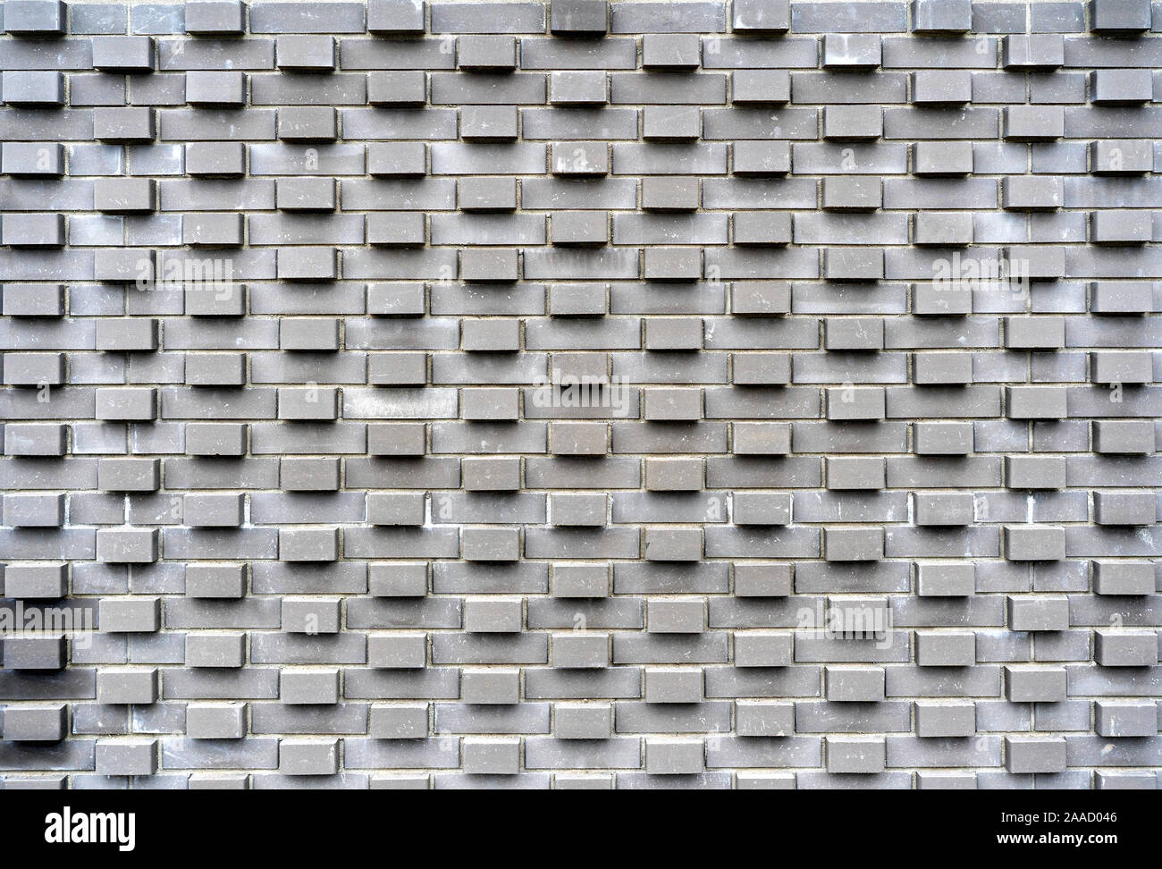 original design solutions in modern urban architecture. wall of a ...