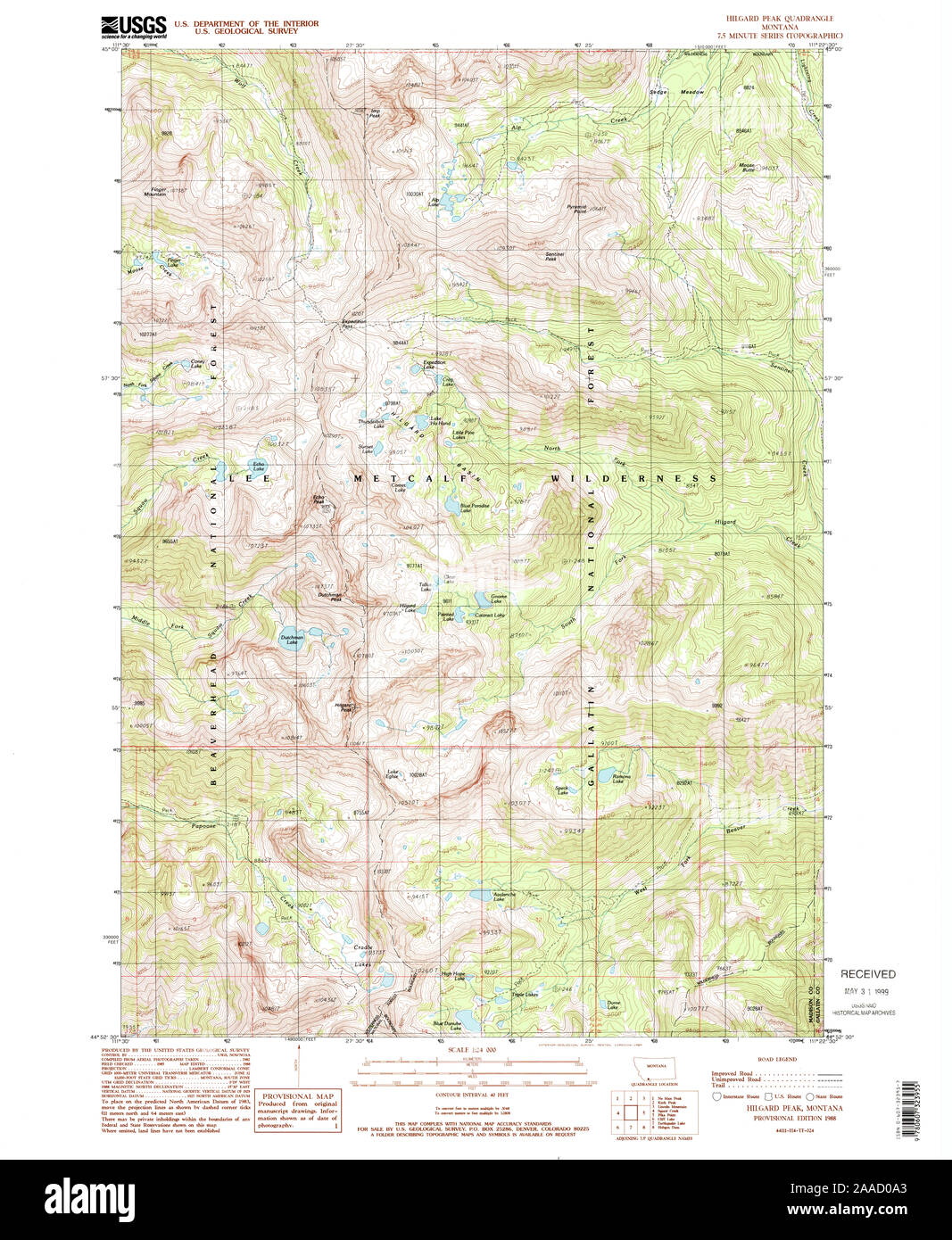 Hilgard peak Cut Out Stock Images & Pictures - Alamy