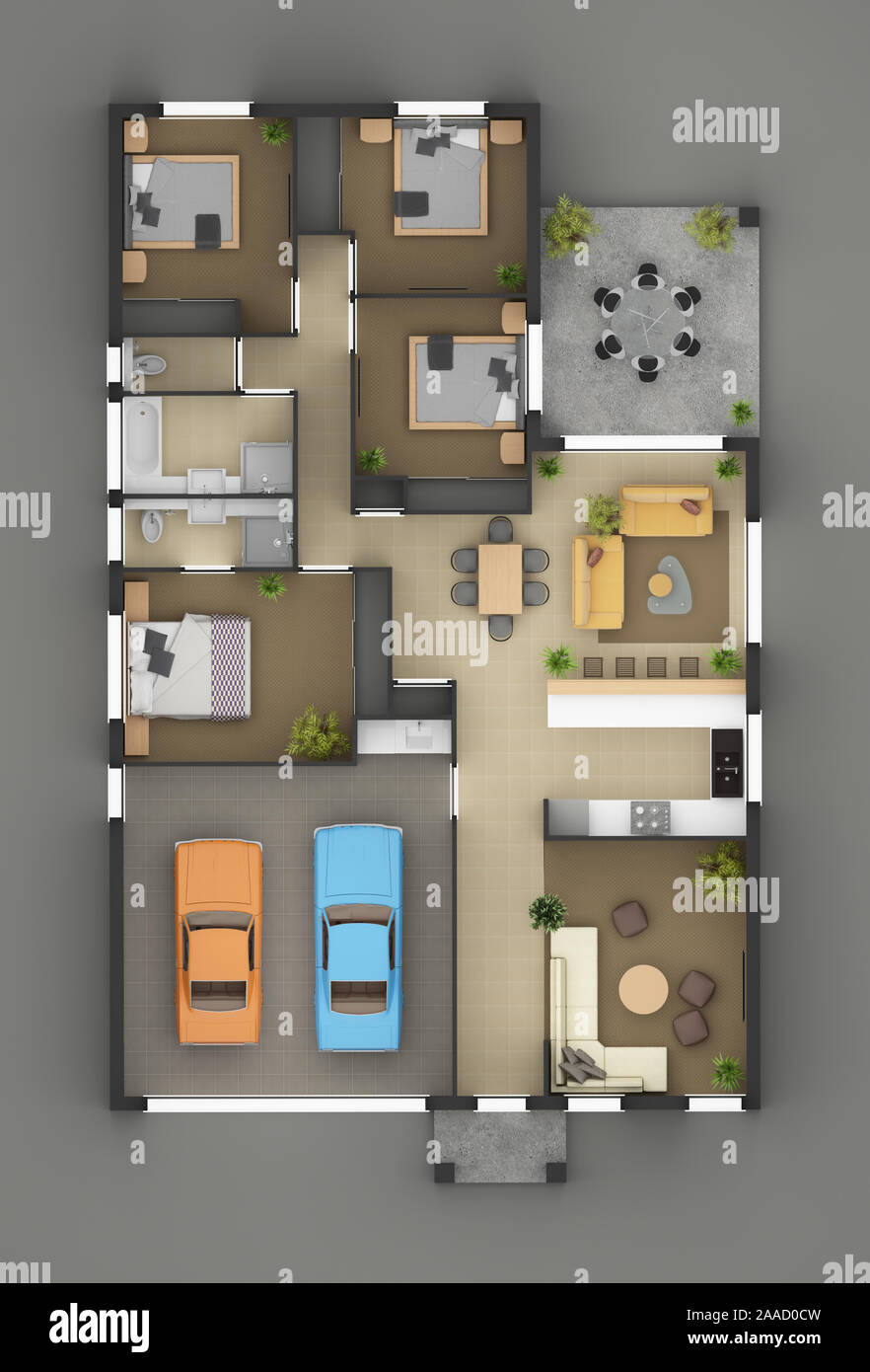 Detailed floor plan hi-res stock photography and images - Alamy