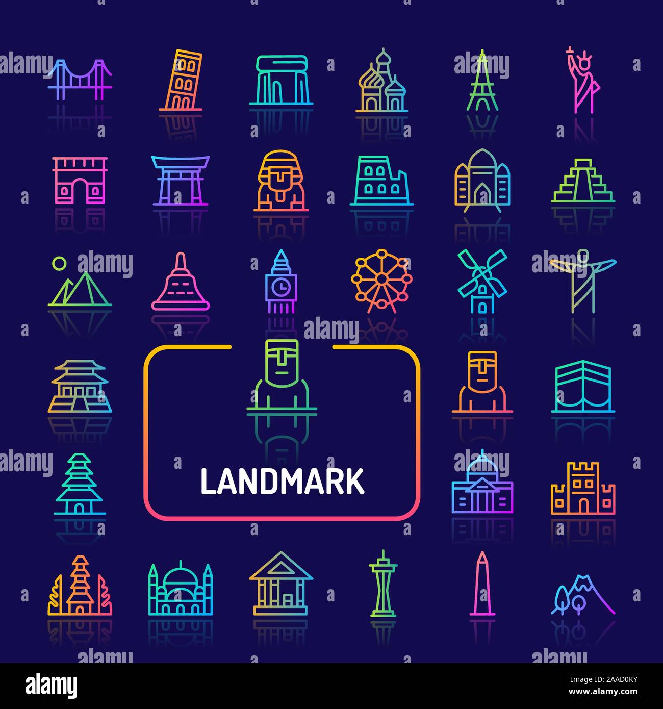 Borobudur gate Stock Vector Images - Alamy