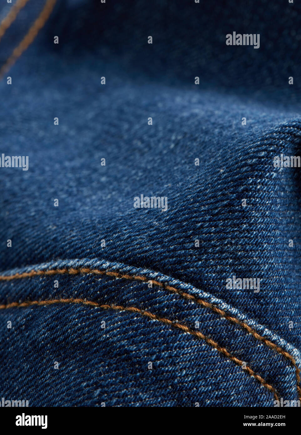 Hyper close-up textile. Fibers and pattern of the fabric shot in studio ...