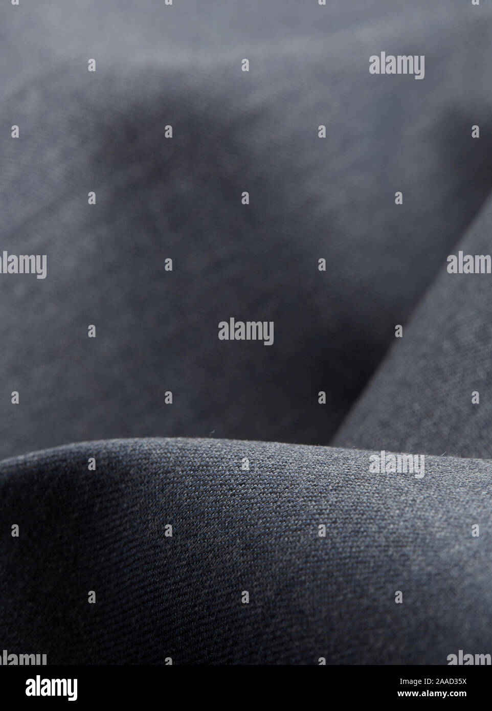 Hyper close-up textile. Fibers and pattern of the fabric shot in studio ...