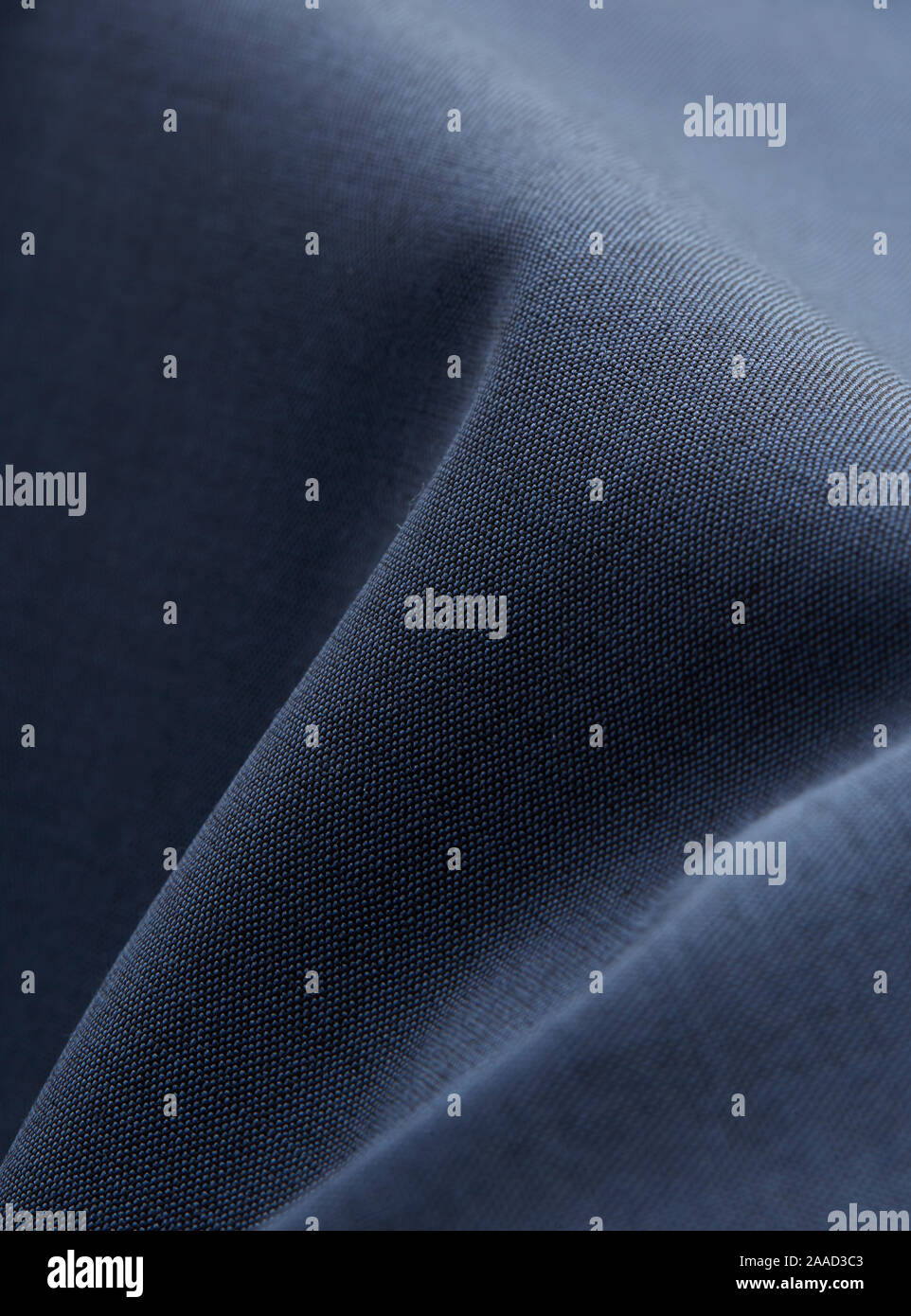 Hyper close-up textile. Fibers and pattern of the fabric shot in studio ...