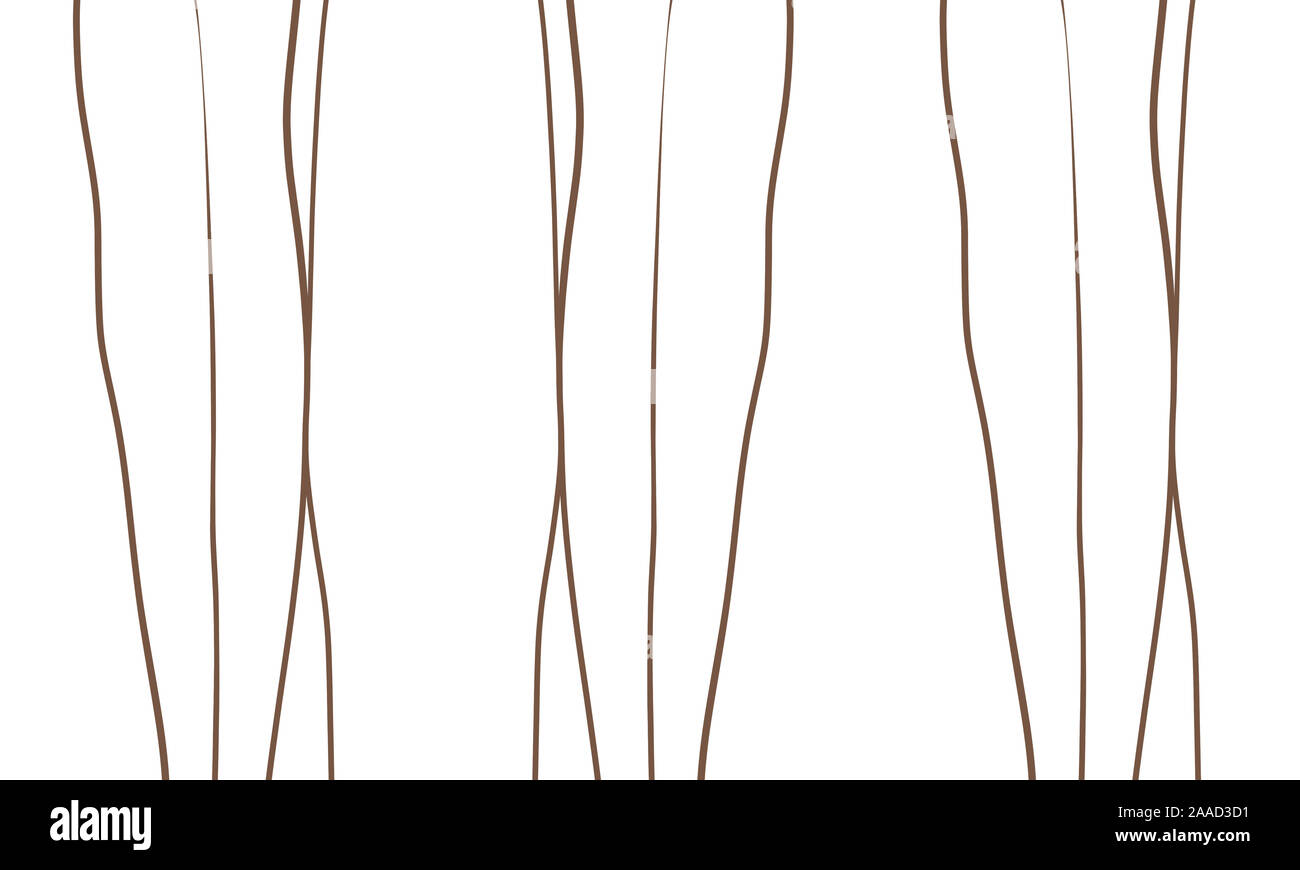 Asbtract Tree Growth Line Pattern Seamless Design Stock Photo - Alamy