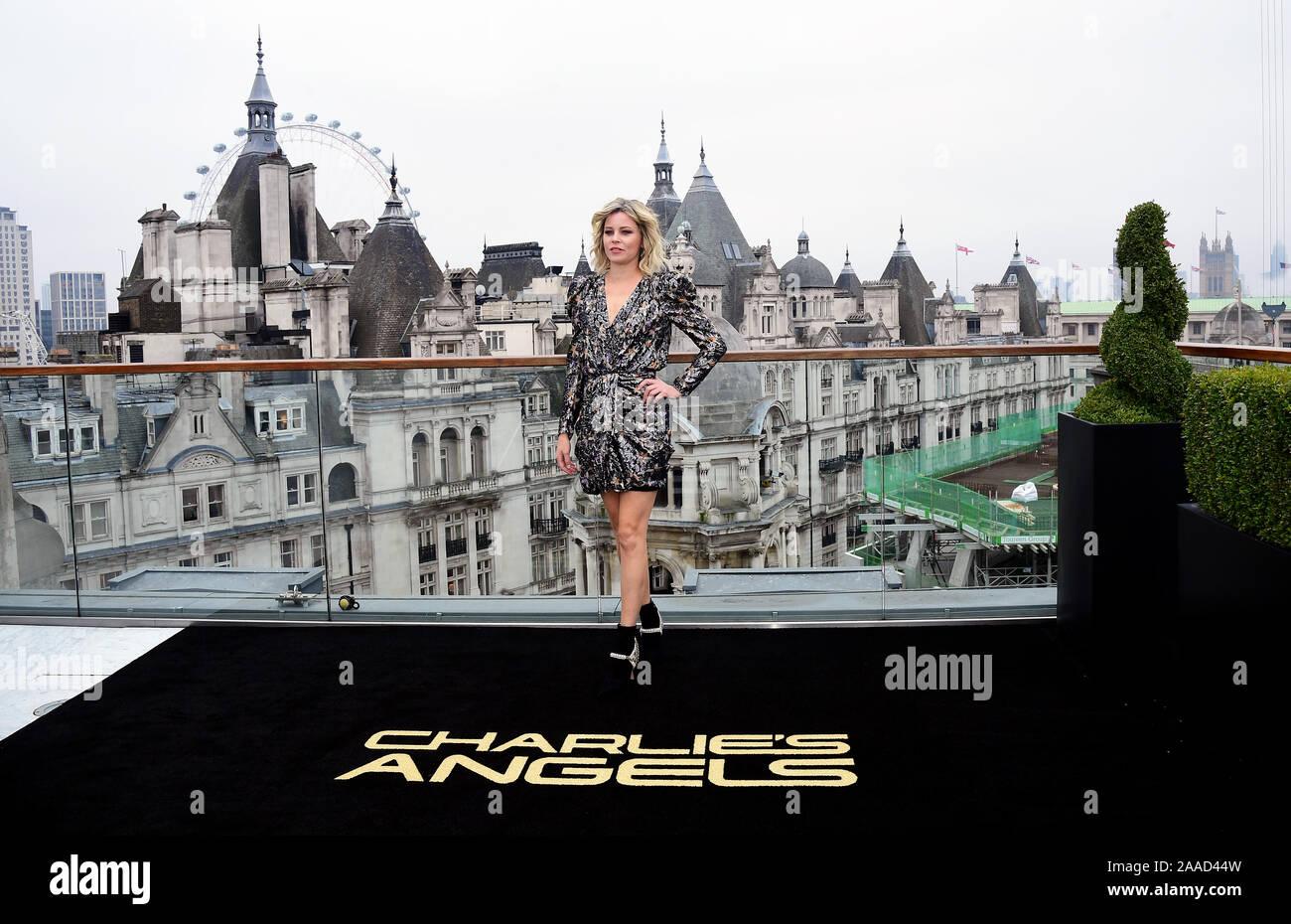 Elizabeth Banks During The Charlies Angels Photocall At The Corinthia