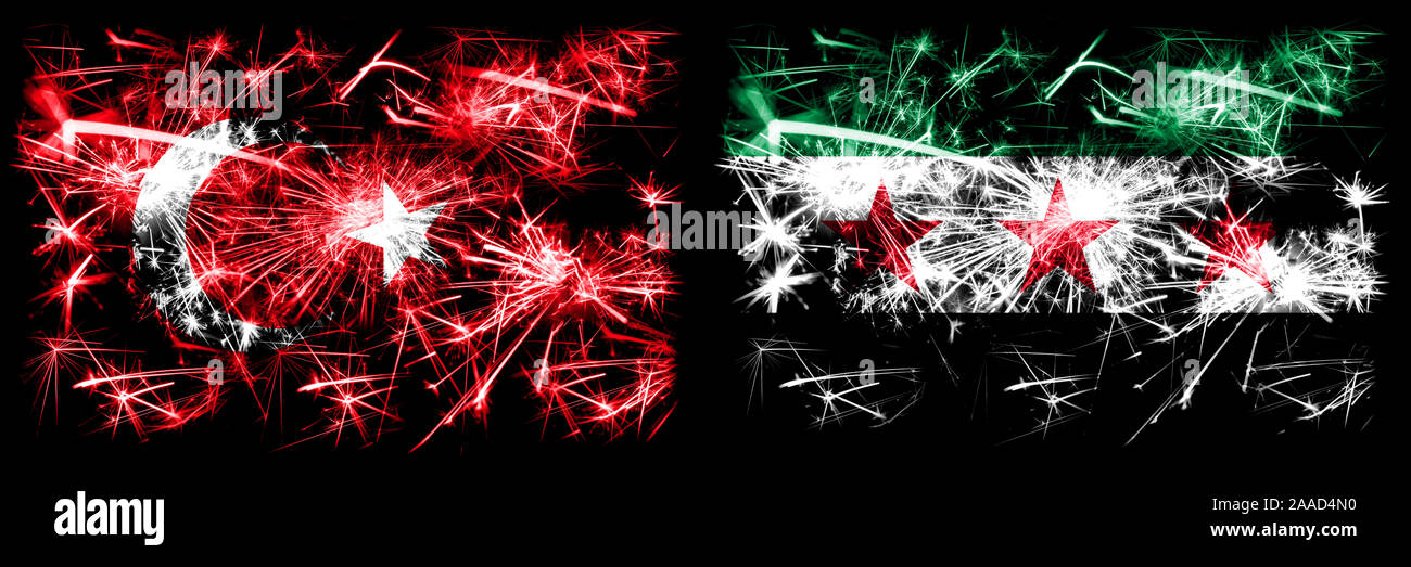 Turkey, Turkish vs Syria, Syrian Arab Republic, three stars, observed ...