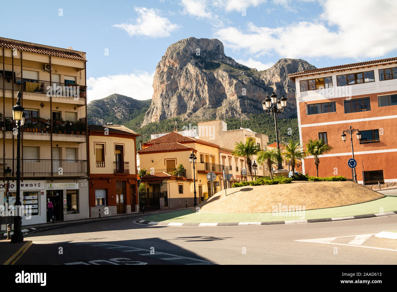 Streets of Polop Stock Photo - Alamy