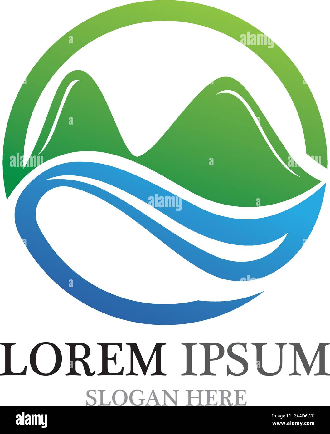 Mountain Logo Vector illustration design Stock Vector Image & Art - Alamy