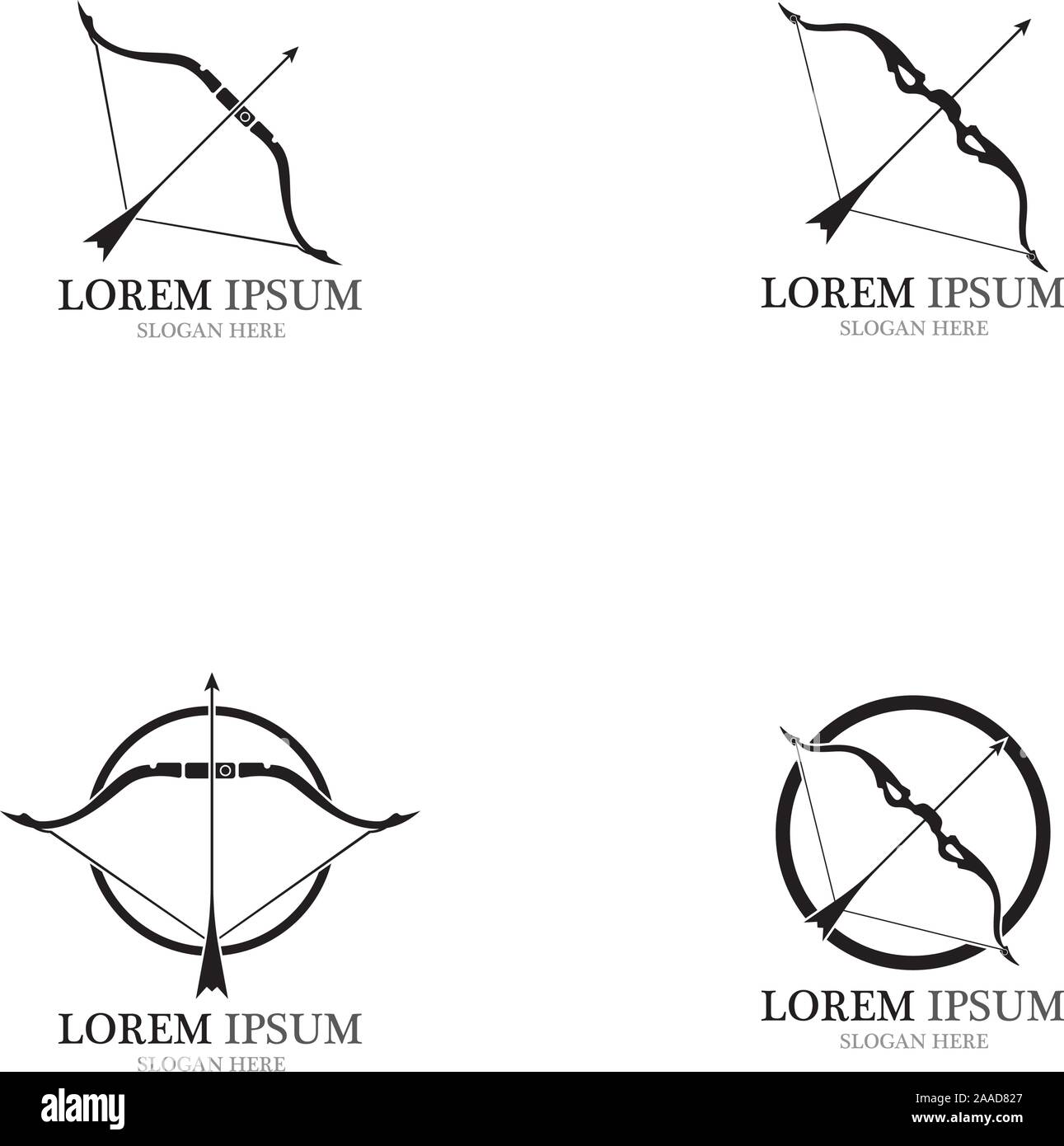 Archer Logo design inspiration Stock Vector Image & Art - Alamy