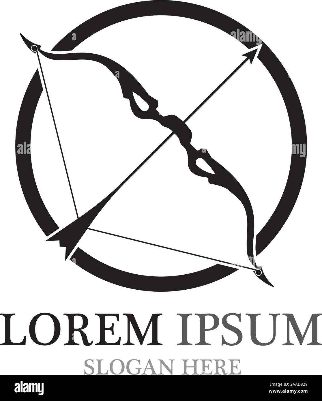 Archer Logo design inspiration Stock Vector Image & Art - Alamy