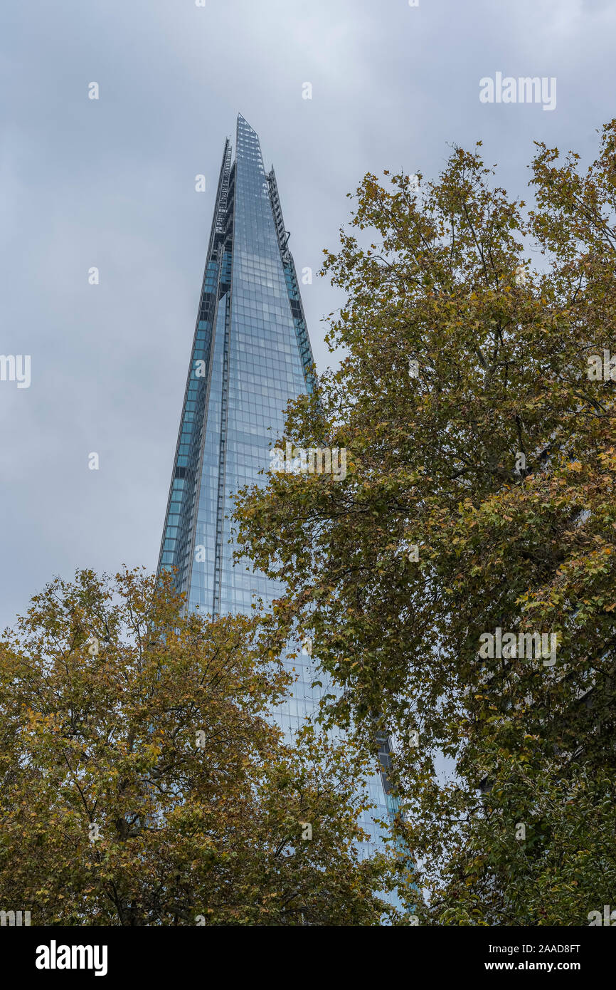 The Shard and Trees Stock Photo - Alamy