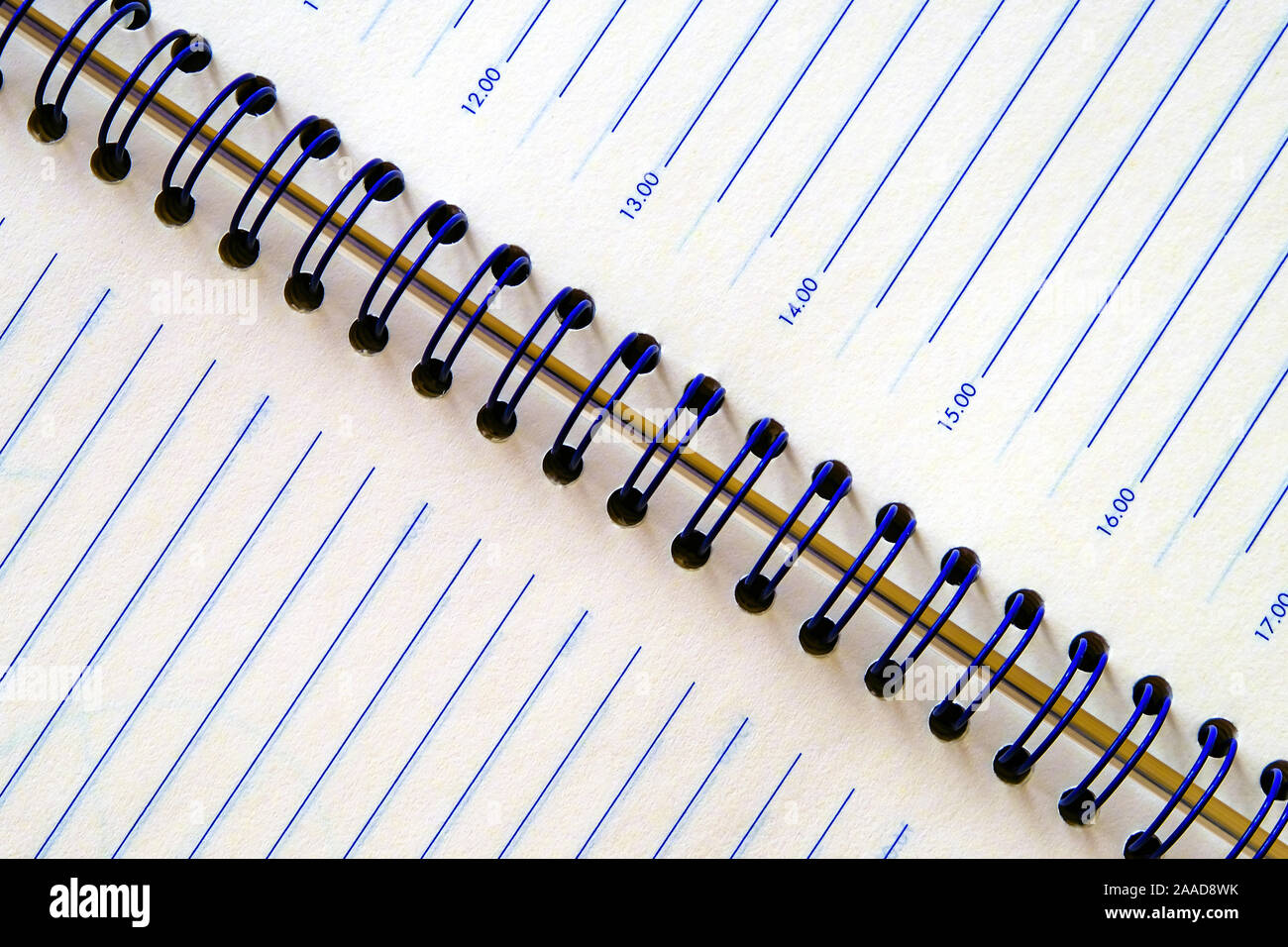 Modern template with diary on white background for paper design. Design ...