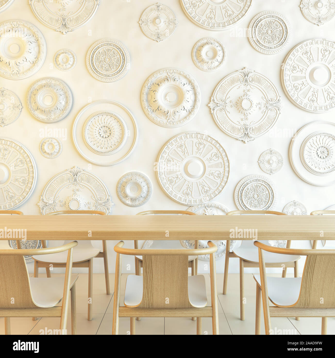 Nice wall table chairs hi-res stock photography and images - Alamy