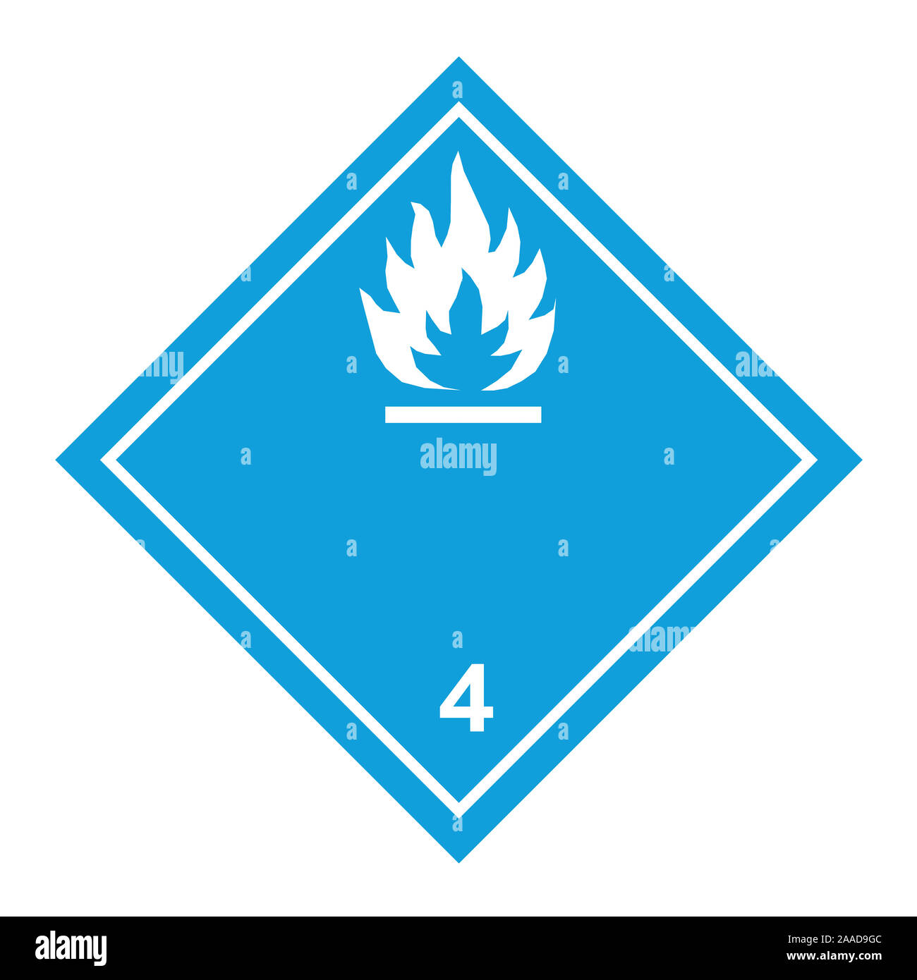 Flammable Solid Symbol