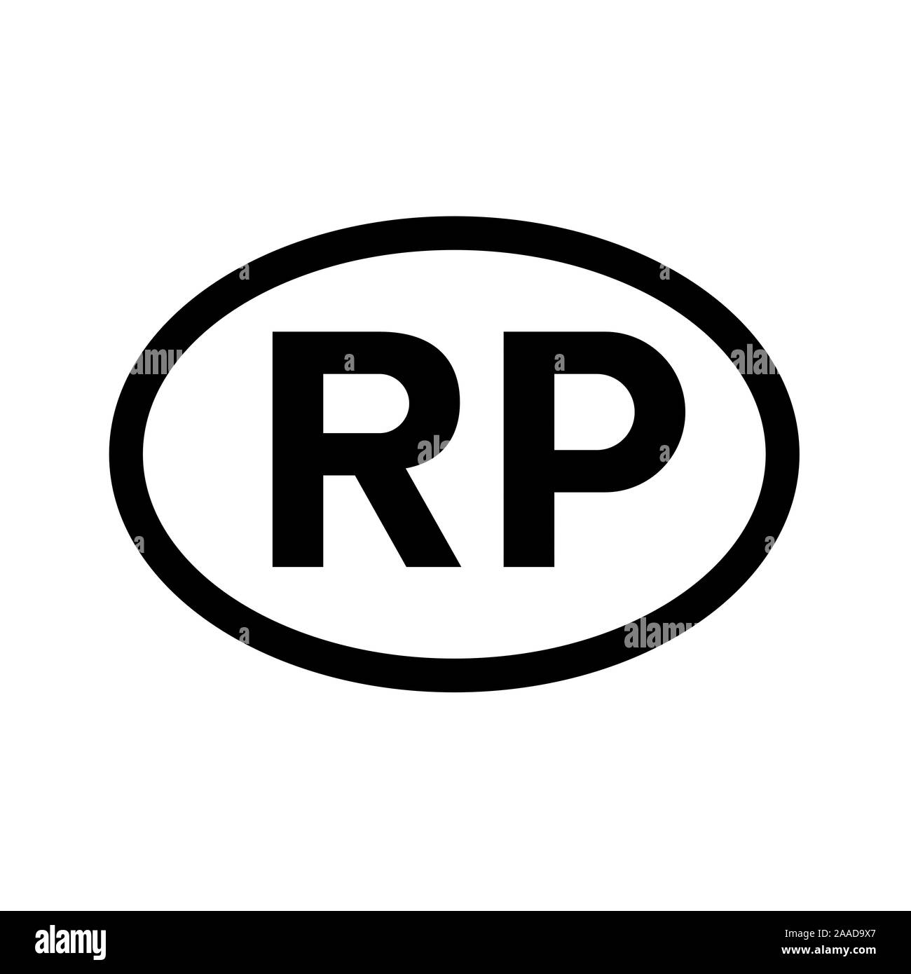 Country code vehicle registration Philippines Stock Photo - Alamy