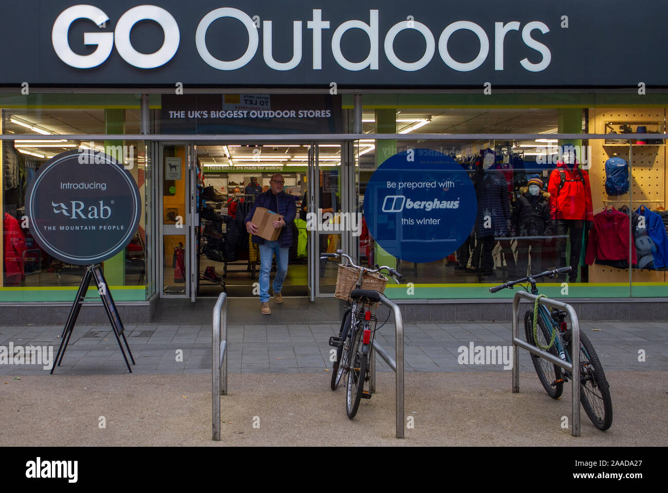 Go outdoors store england uk hi-res stock photography and images - Alamy