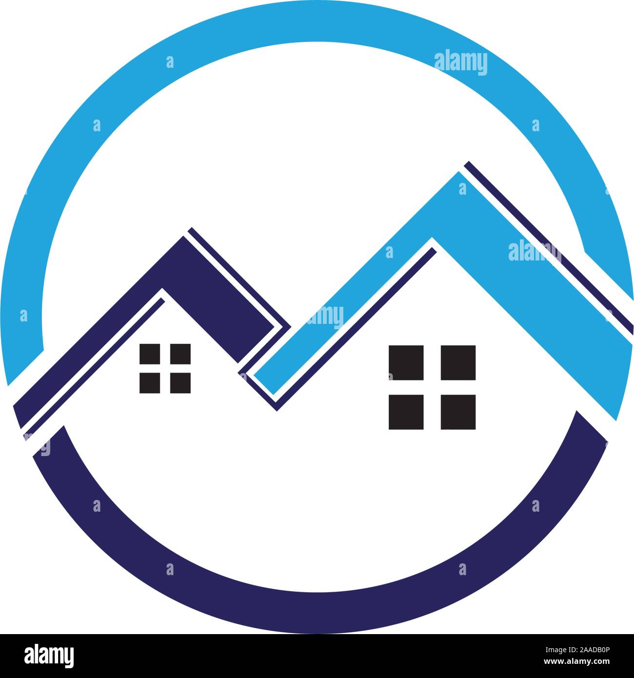 real estate building home logo and symbol Stock Vector Image & Art - Alamy