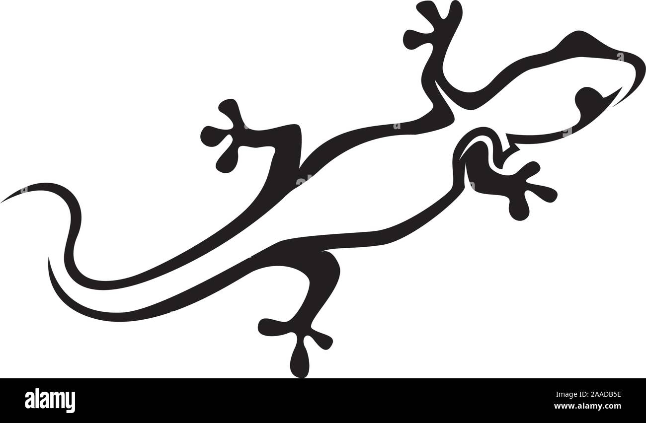 Lizard symbol icon vector animal Stock Vector Image & Art - Alamy