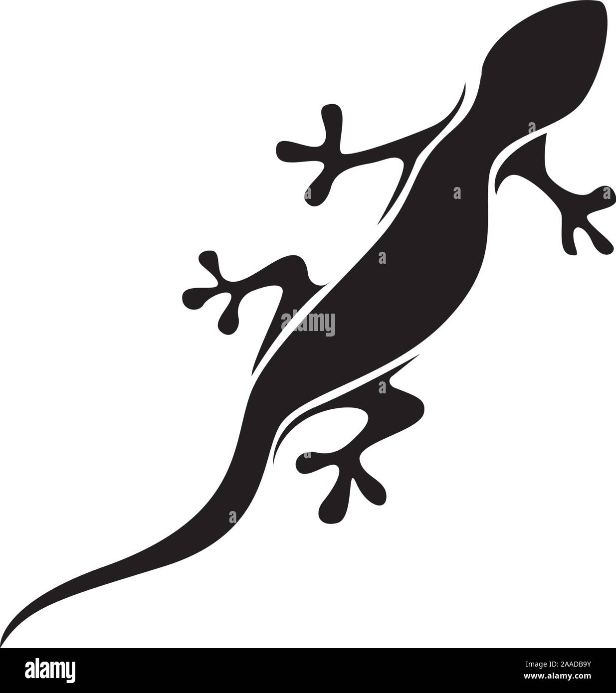 Lizard symbol icon vector animal Stock Vector Image & Art - Alamy