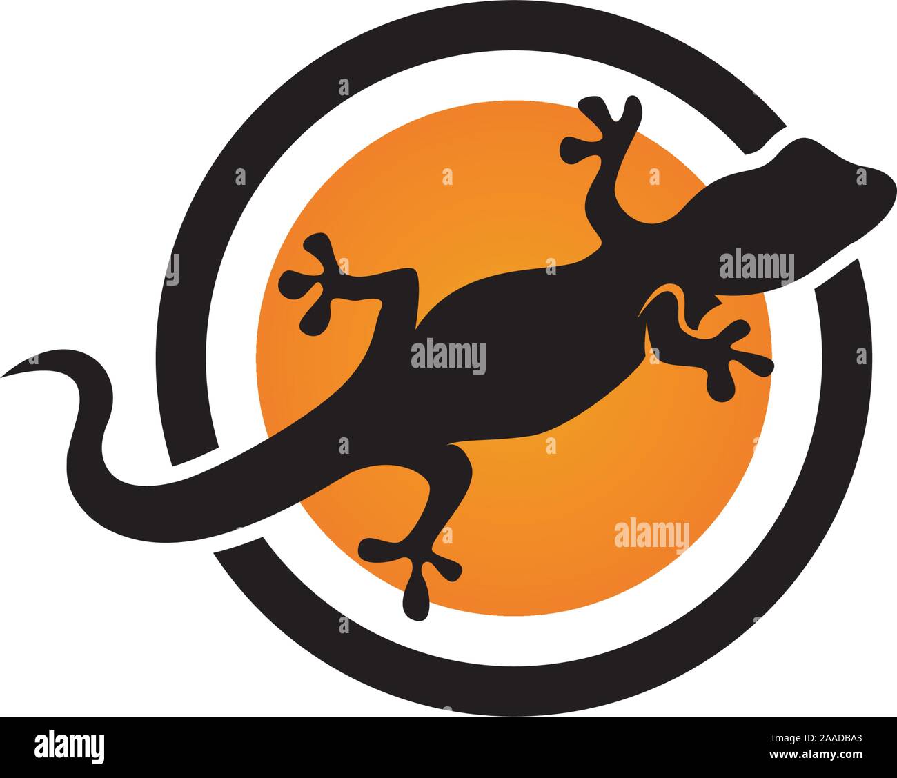 Lizard symbol icon vector animal Stock Vector Image & Art - Alamy