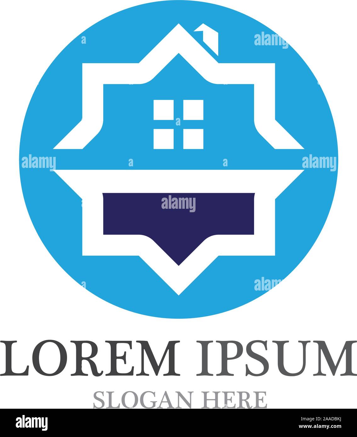 real estate building home logo and symbol Stock Vector Image & Art - Alamy