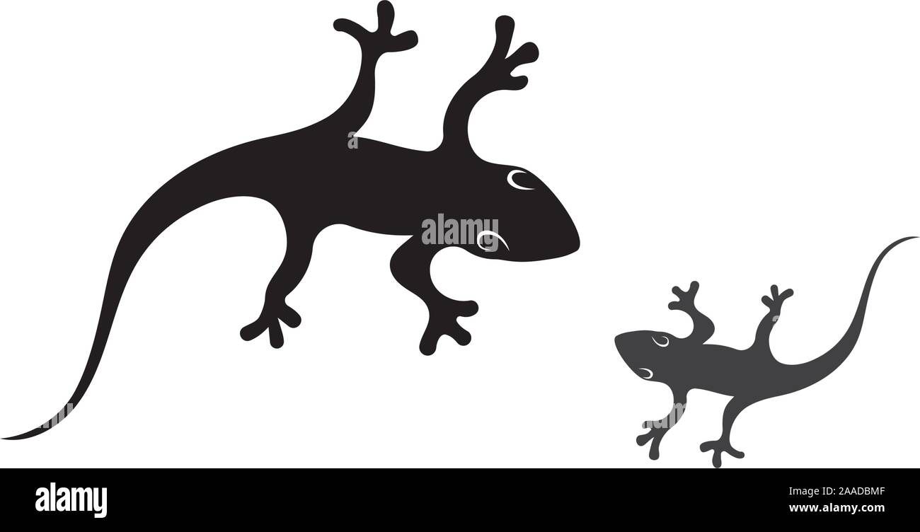 Lizard symbol icon vector animal Stock Vector Image & Art - Alamy