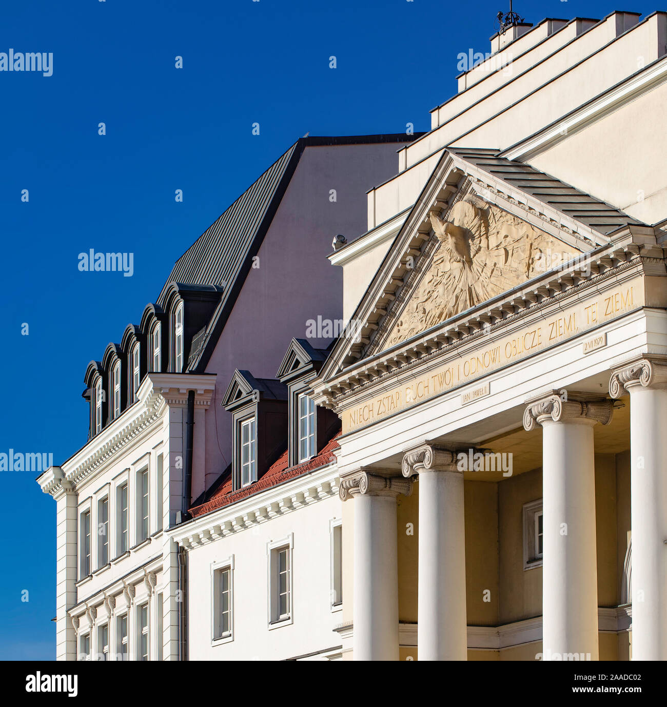 Theatre Square - Saints Albert and Andrew's Church, Warsaw creative ...
