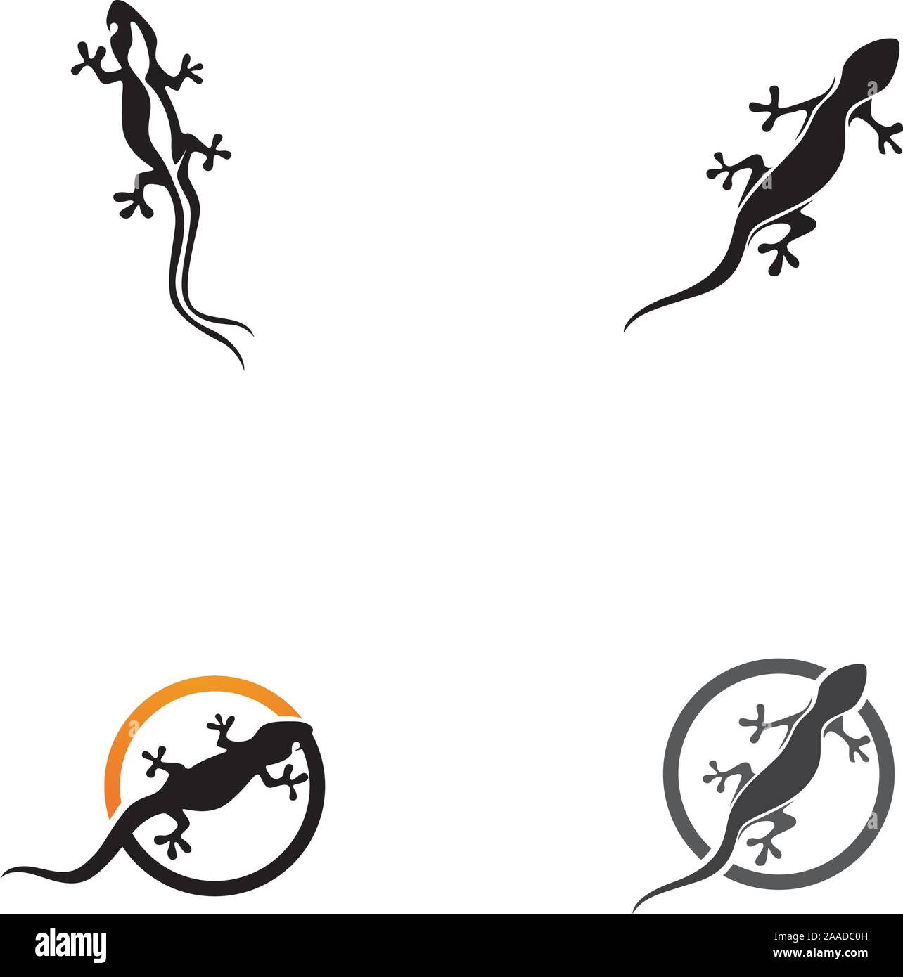 Lizard symbol icon vector animal Stock Vector Image & Art - Alamy