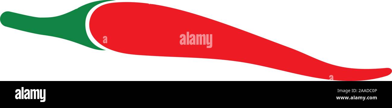 chili-pepper icon. flat illustration of chili-pepper - vector icon ...