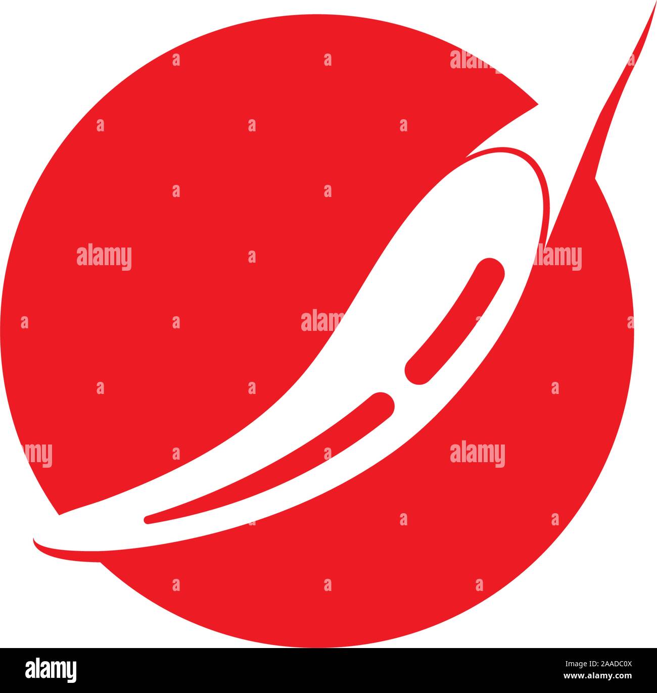 chili-pepper icon. flat illustration of chili-pepper - vector icon ...