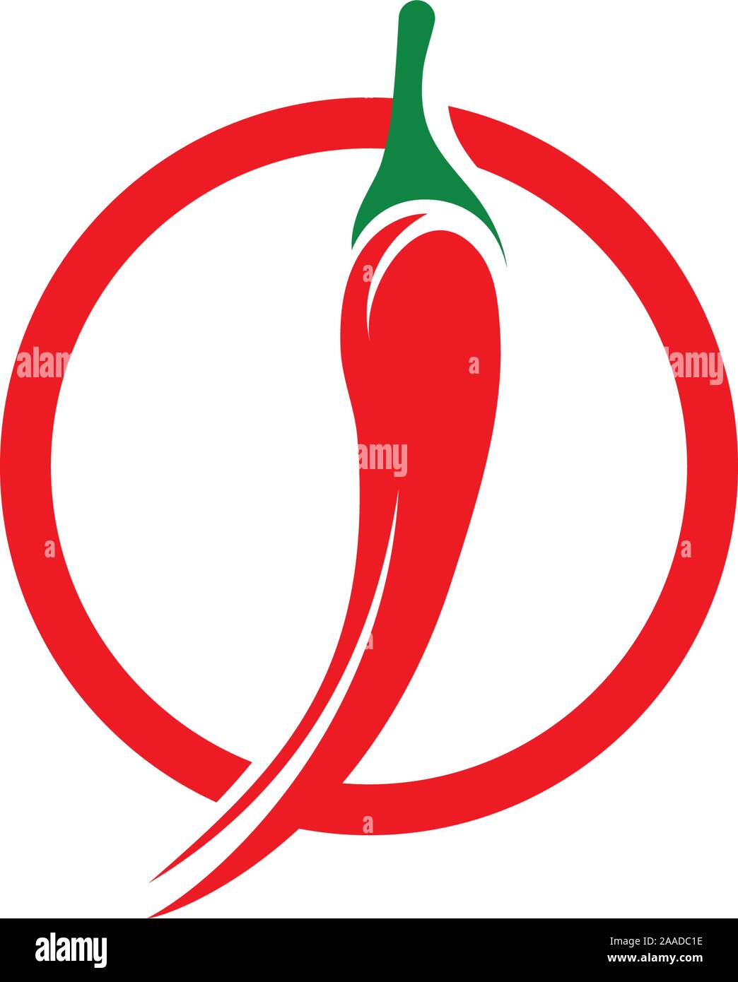 chili-pepper icon. flat illustration of chili-pepper - vector icon ...
