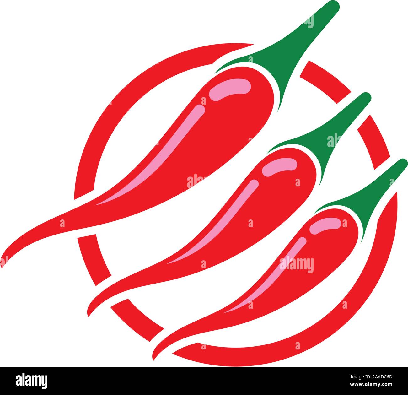 chili-pepper icon. flat illustration of chili-pepper - vector icon ...