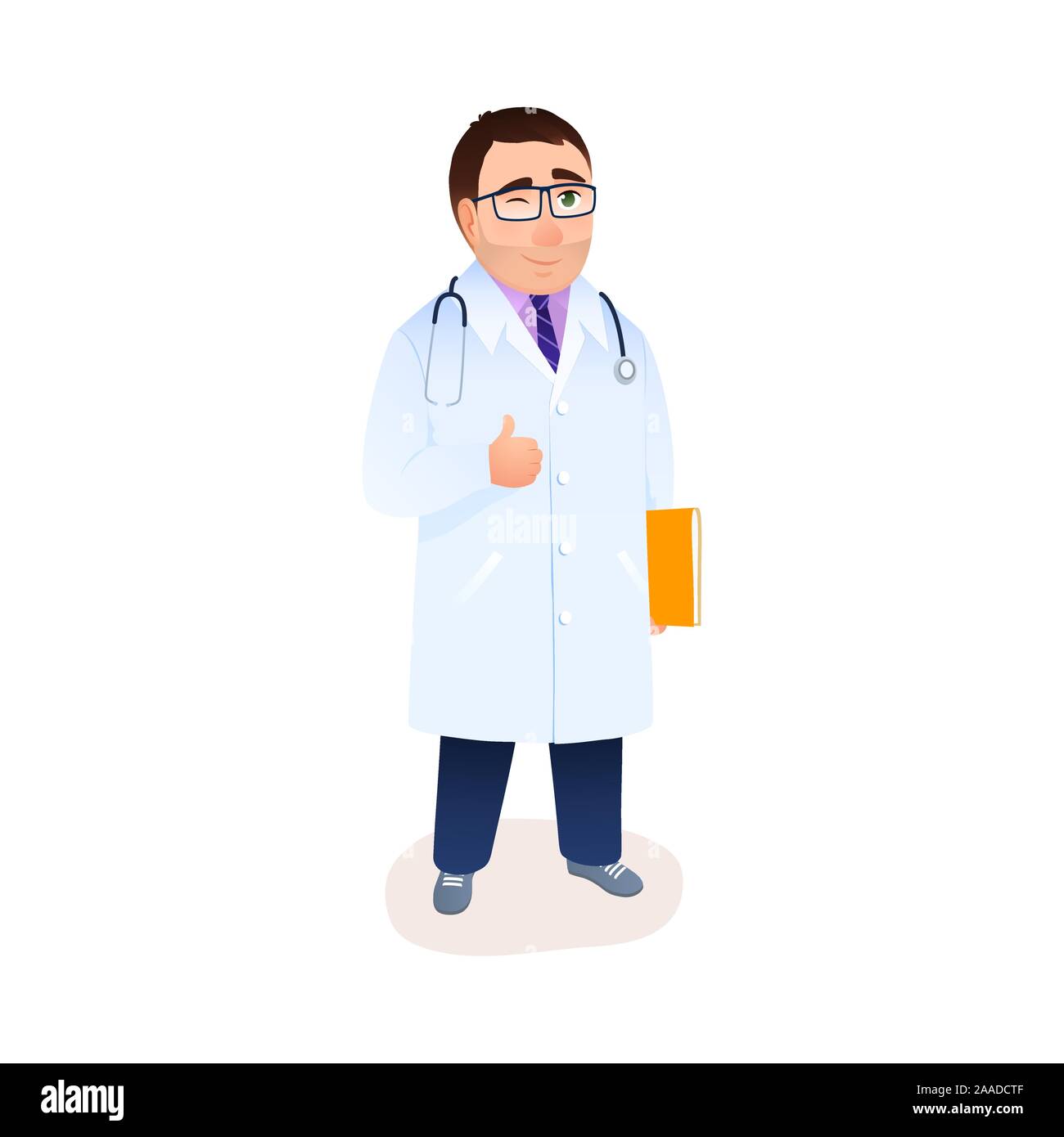 Attractive happy professional young Stock Vector Images - Alamy