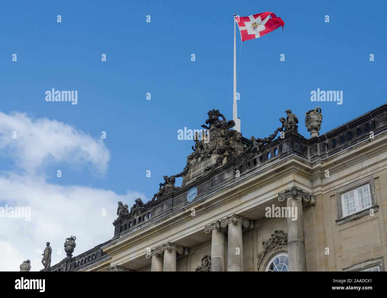 Wavy danish flag hi-res stock photography and images - Alamy