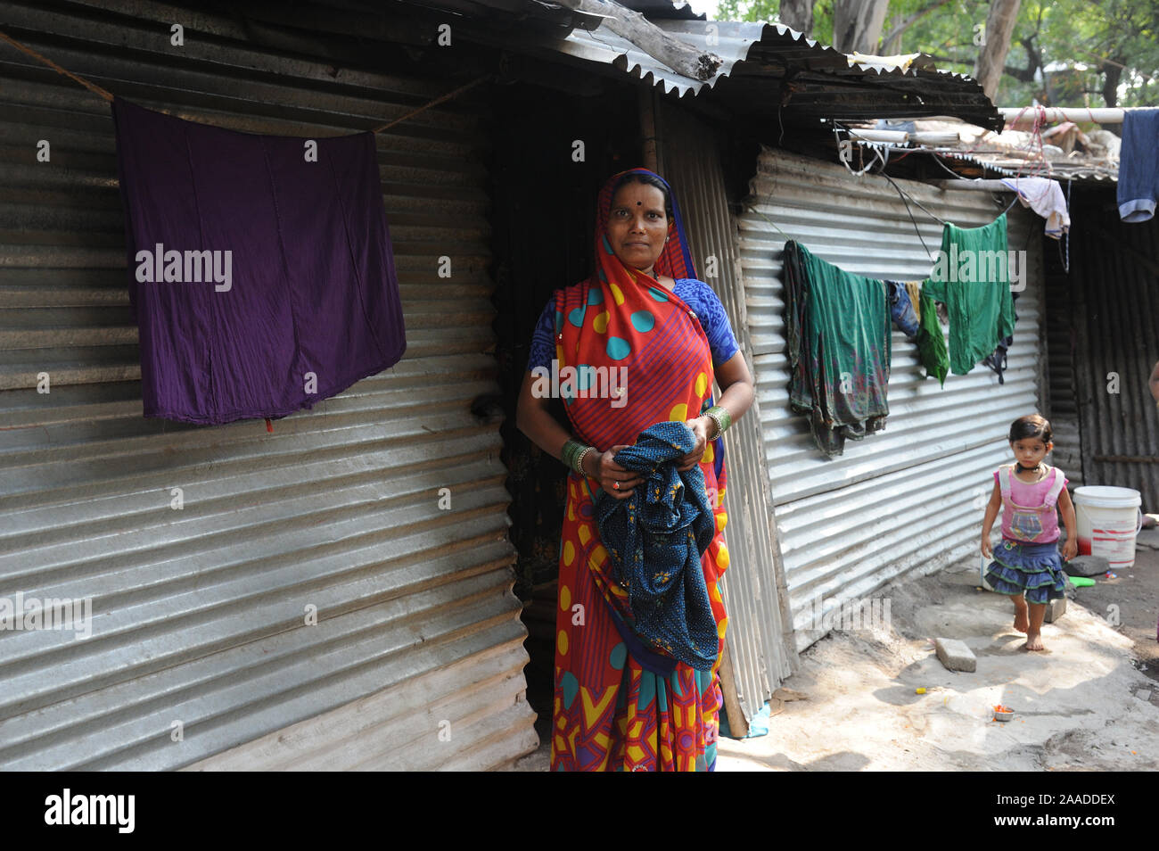 Pune; Maharashtra India; Dec. 2015: Southeast Asia - Rural Indian Woman ...