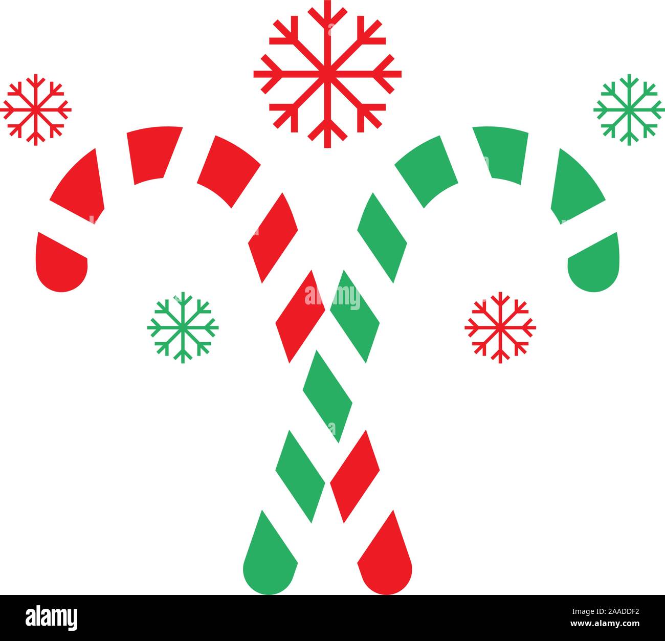 Christmas Candy Decoration Vector Stock Vector Image & Art - Alamy