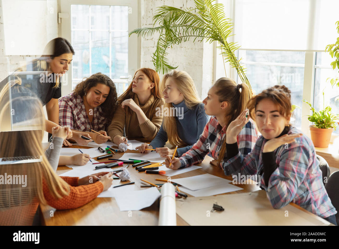 Embarrassed Office Workers High Resolution Stock Photography and Images ...