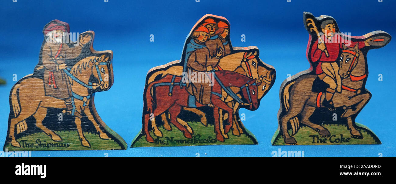 Chaucer canterbury tales hi-res stock photography and images - Alamy