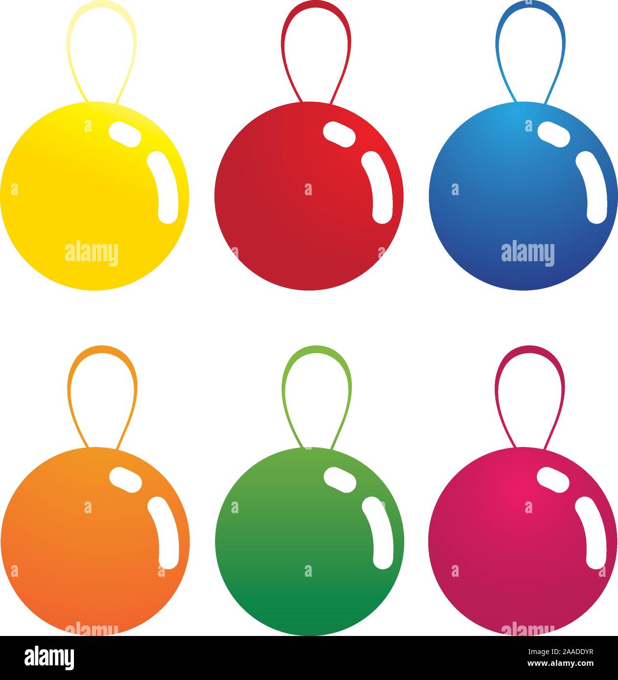 christmas decorative lights vector and symbol Stock Vector Image & Art ...