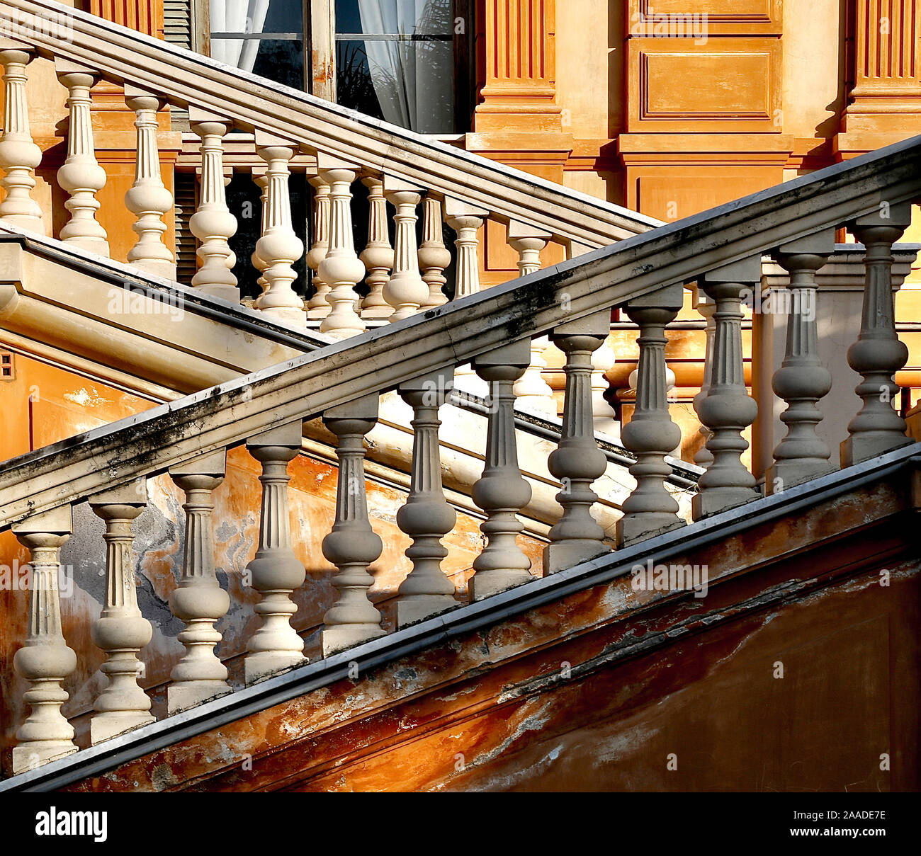 Ornate stair railing hi-res stock photography and images - Alamy