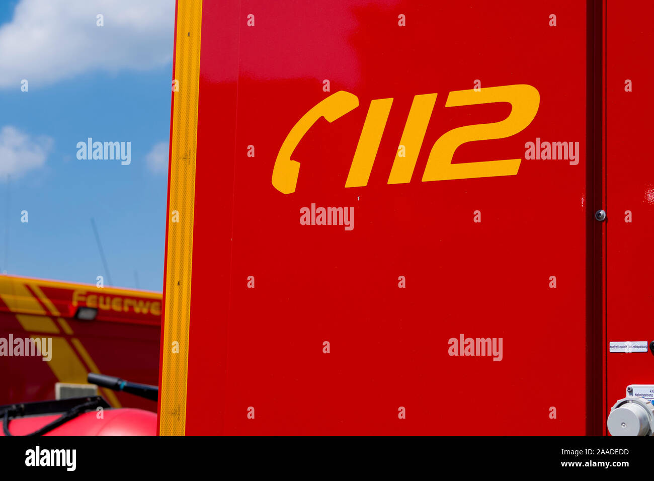 Notruf 112 hi-res stock photography and images - Alamy