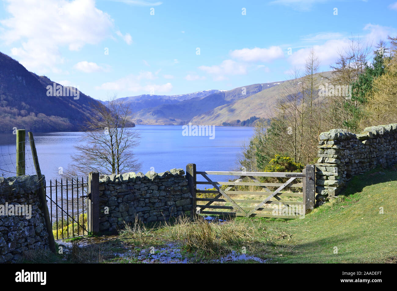 Cumbria spring, blue sky hi-res stock photography and images - Alamy