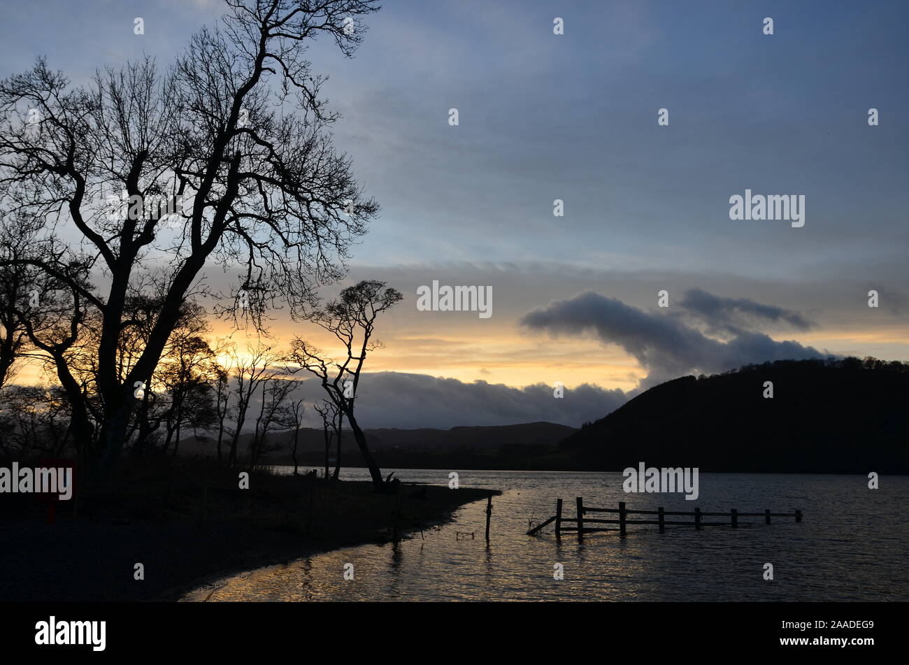 Ullswater sunset hi-res stock photography and images - Alamy