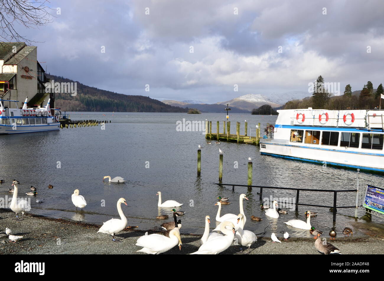 Bowness on windermere in winter hi-res stock photography and images - Alamy