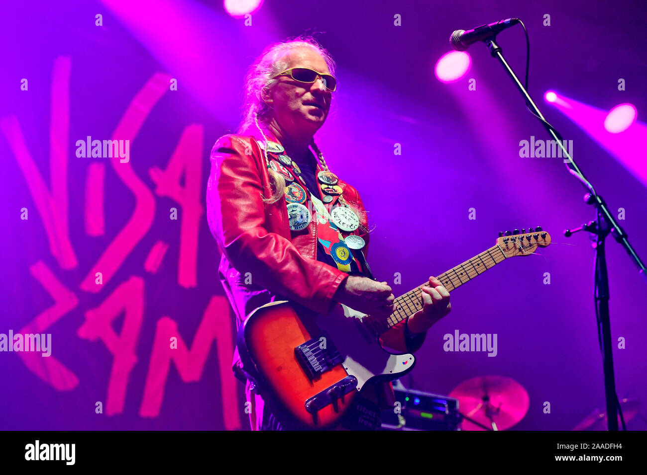 Czech punk-rock band Visaci zamek (English: Padlock) celebrates 37 ...